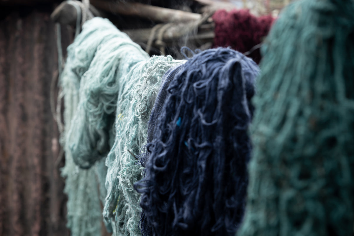Natural Dyeing Wool