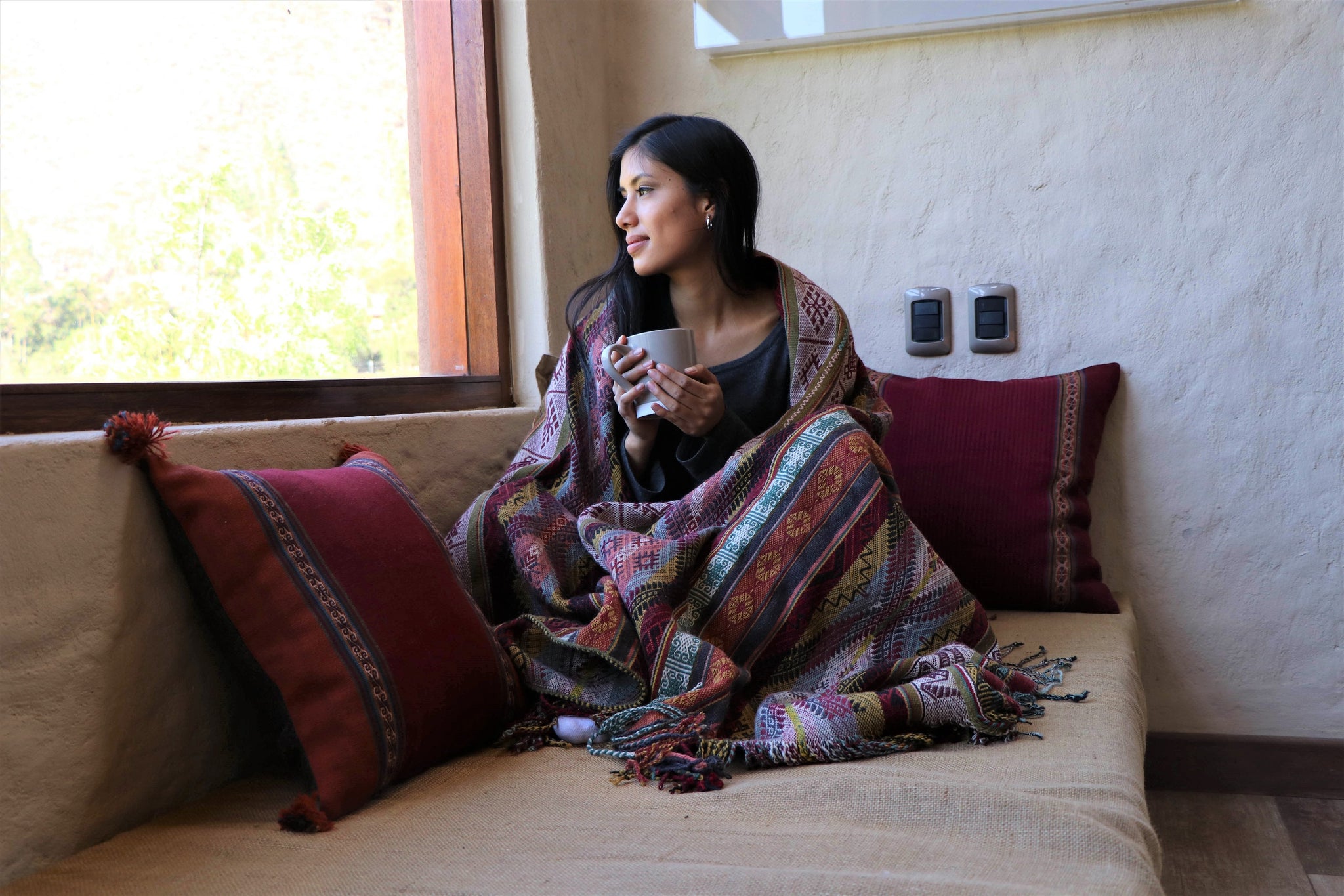 Mapacho Master Weaver Alpaca Bedspread – Threads of Peru